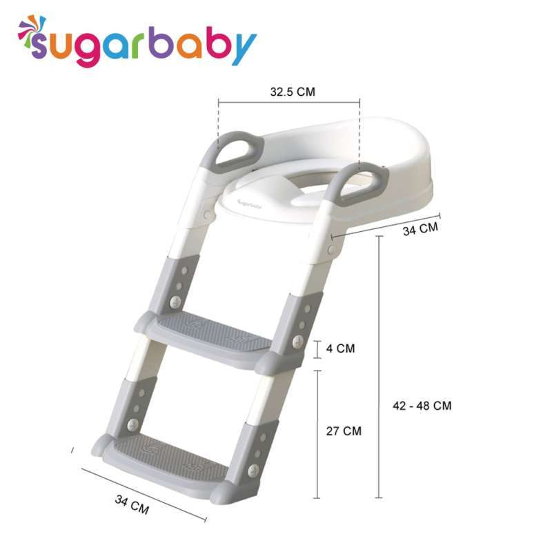 Jual Sugar Baby Potty Training Seat And Ladder Pispot Bayi Di Seller ...