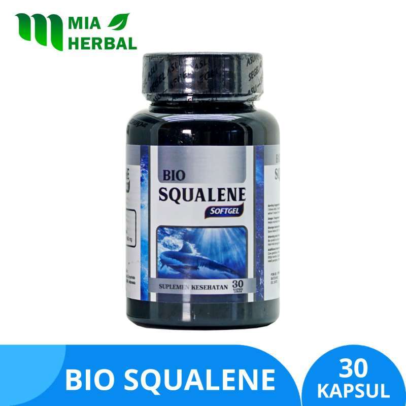 Promo Bio Squalene Softgel Hiu Minyak Ikan Omega 3 Fish Oil Diskon 18% ...