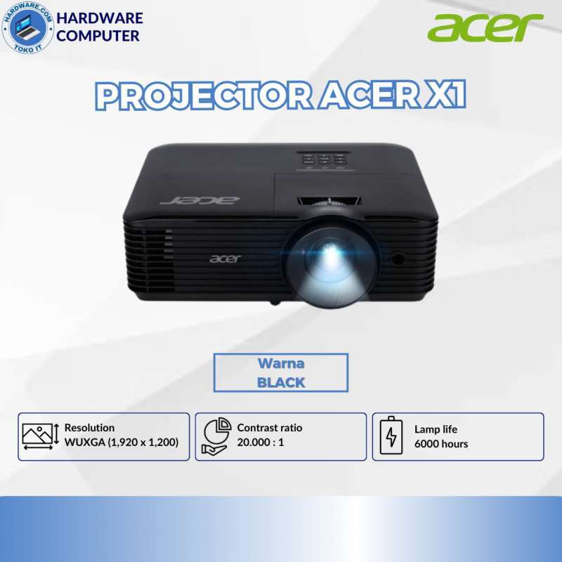 Promo Projector Acer X1226ah Xga 1024x768 4000 Ansi Lumens Diskon 6% Di ...