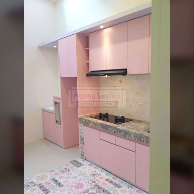 Jual Kitchen Set Elegan / Kitchen Set Gresik / Kitchen Set Elegan Minimalis Custom / Kitchen ...