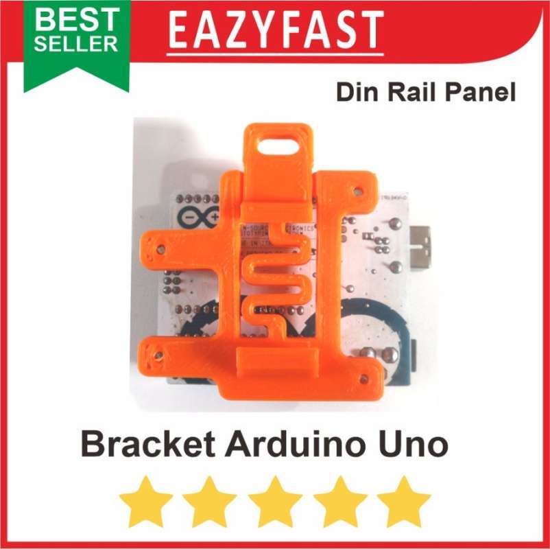 Jual Bracket Dudukan Modul Arduino Uno Module Mcb Din Rail Rel Panel Di