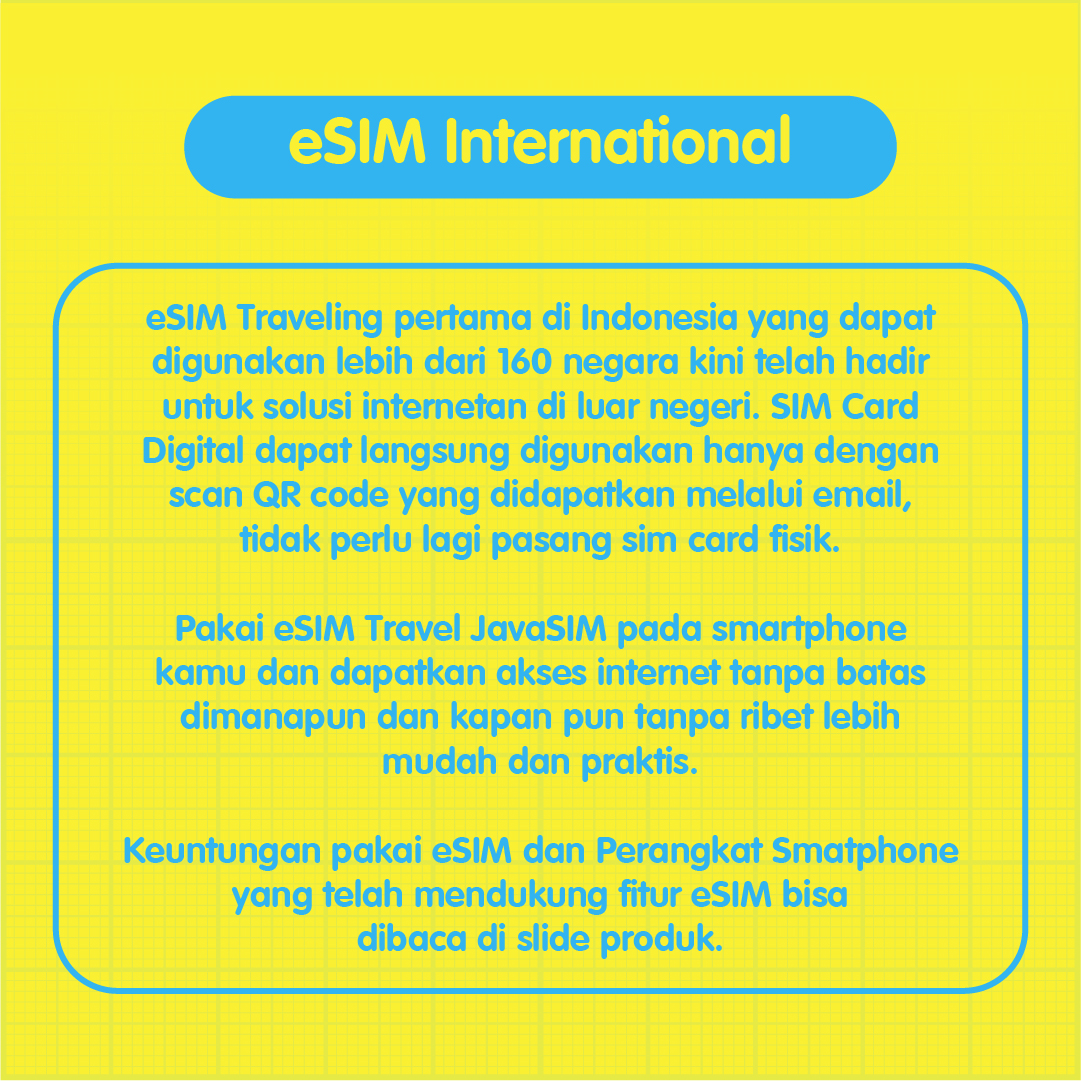 Promo Javasim Esim Travel Japan Unlimited Diskon 41% Di Seller Javamifi ...