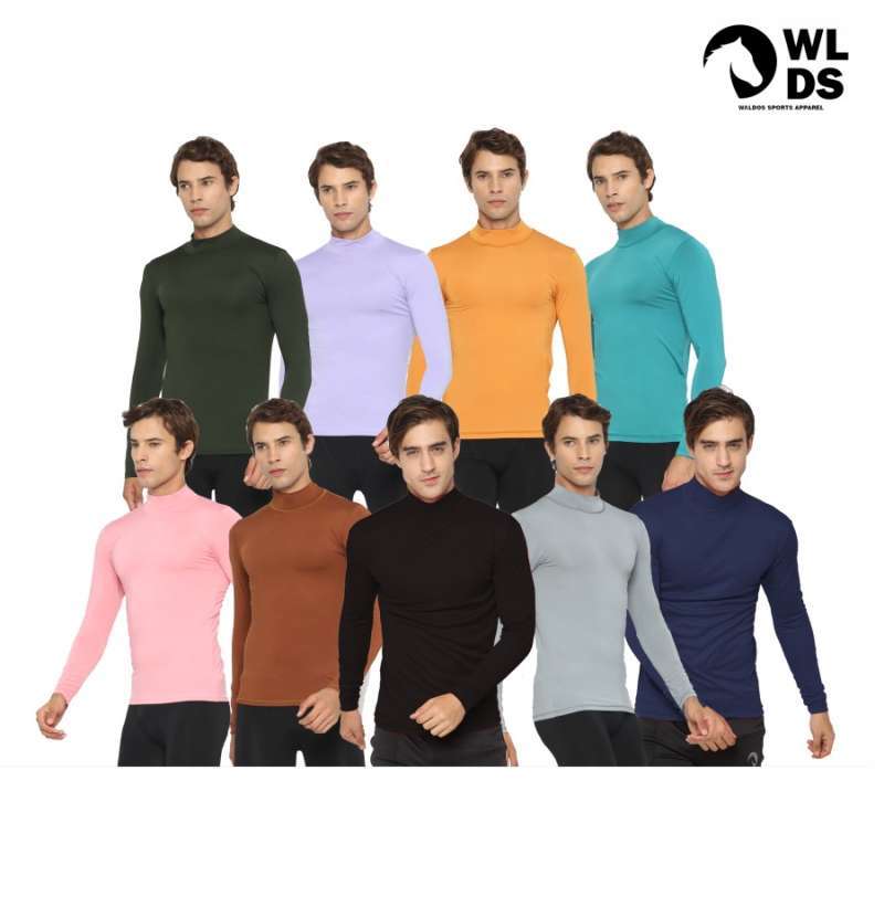 Jual SERBA10 - Baselayer Manset Waldos Plain Turtle Neck - S Putih di ...