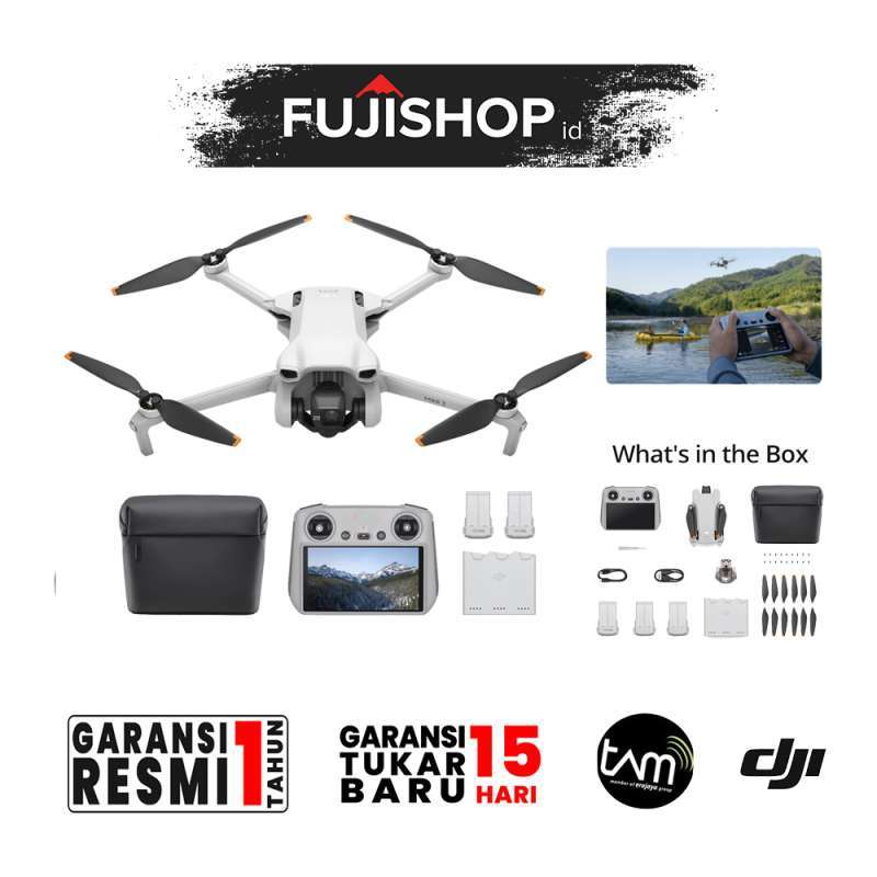 Jual Dji Mini 3 Fly More Combo Plus (dji Rc) Di Seller Fuji Shop Id ...