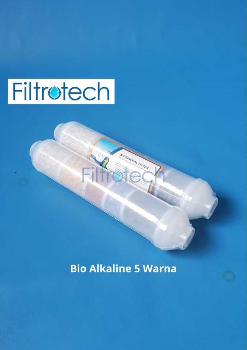 Jual Filter T33 Bio Alkaline Mineral Ball 5 In 1 - Filter Air Bio Alkali Inline T33 5 Warna Di ...