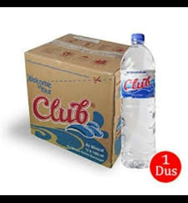 Jual Air Mineral Club Botol 1500ml Kemasan Karton Isi 12pcs Di Seller ...