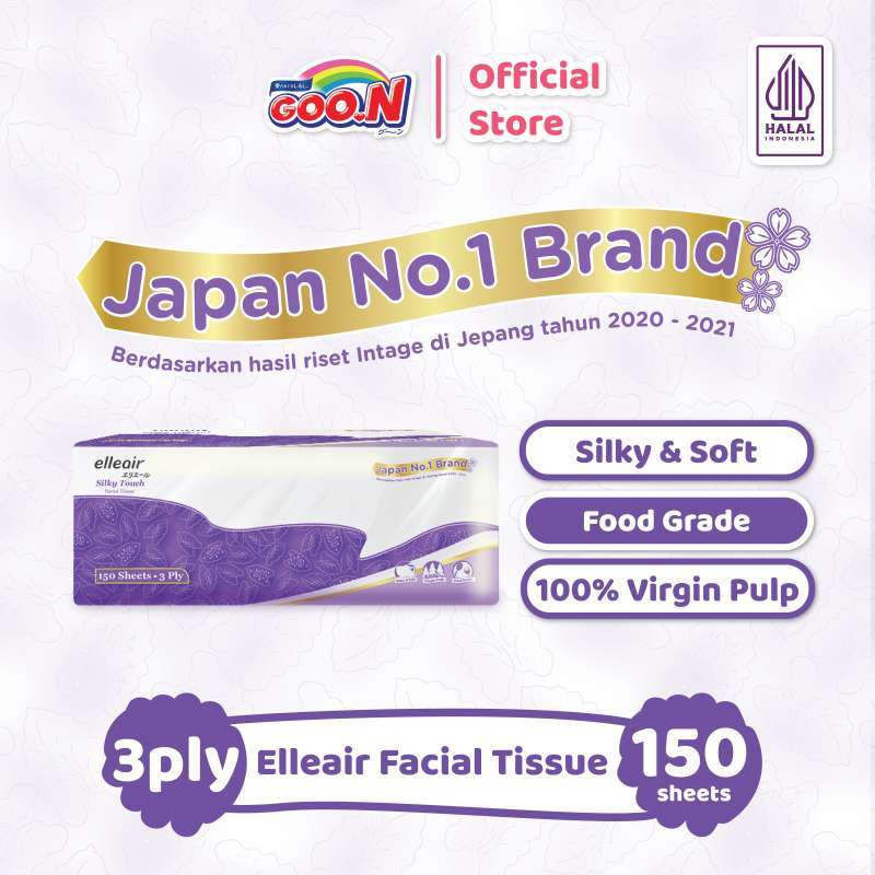 Jual Goon Facial Tissue 150 Sheets 3ply Di Seller Goo.n Indonesia ...