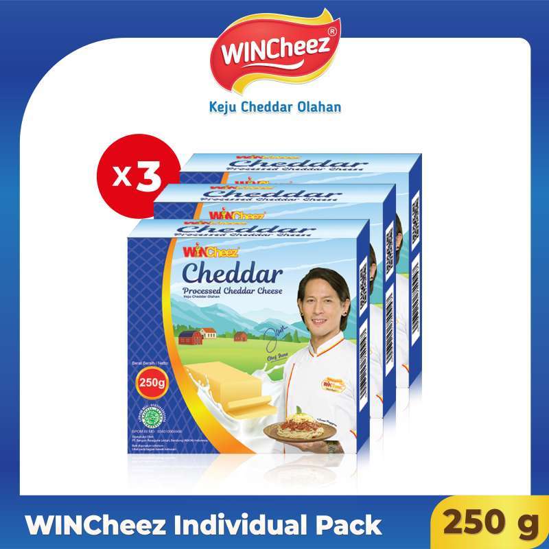 Promo WINCheez Keju Individual Pack 250 Gram x 3 Pcs Diskon 52% di ...