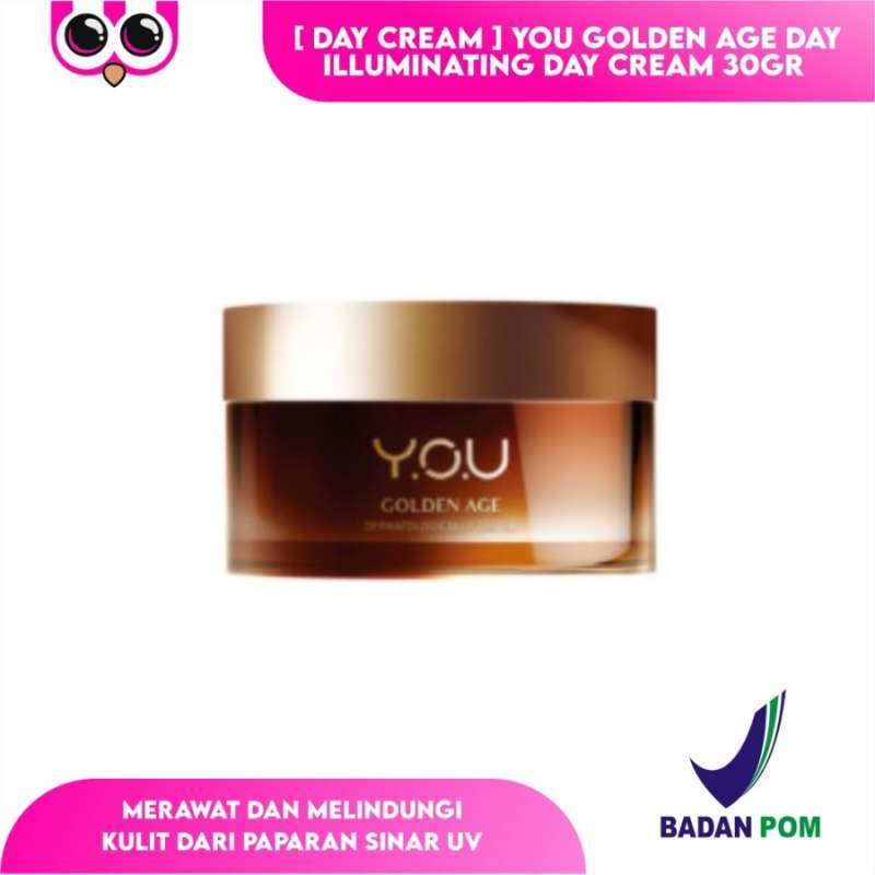 Jual [ Day Cream ] You Golden Age Day Illuminating Day Cream 30gr ...