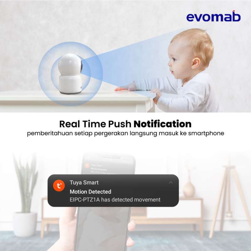 Promo Evomab Smart Cctv Eipc-ptz1a - Ip Cam Only Diskon 60% Di Seller Evomab - Kalideres, Kota ...