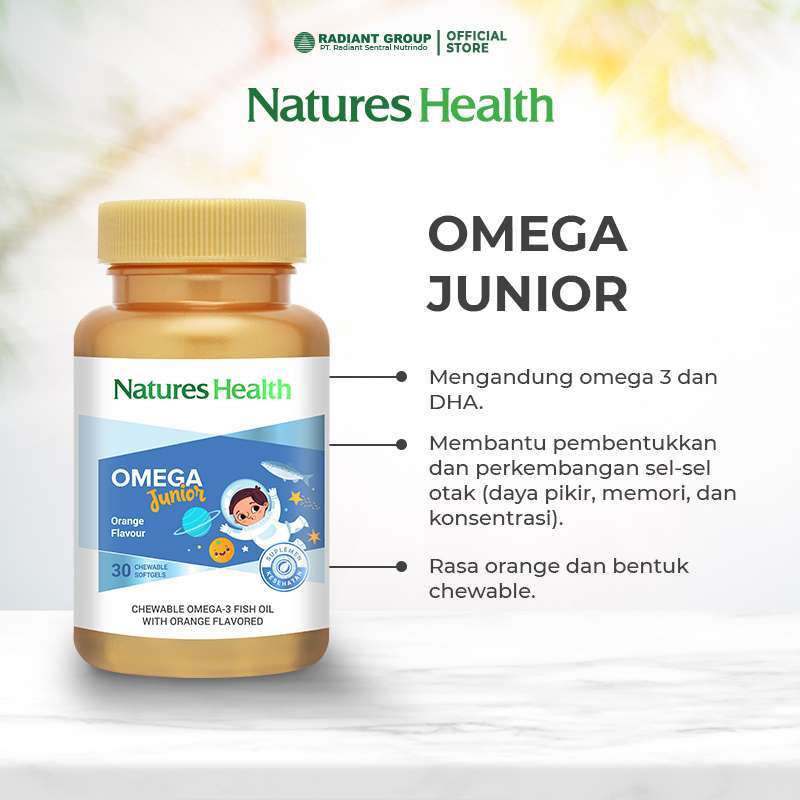 Jual Natures Health Omega Junior - 30 Chewable Softgels Di Seller ...