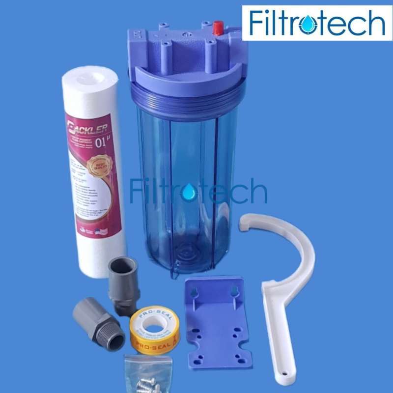 Jual Paket Filter Air1 Tahap 10 Inch - Paket Housing Filter 1 Tahap ...