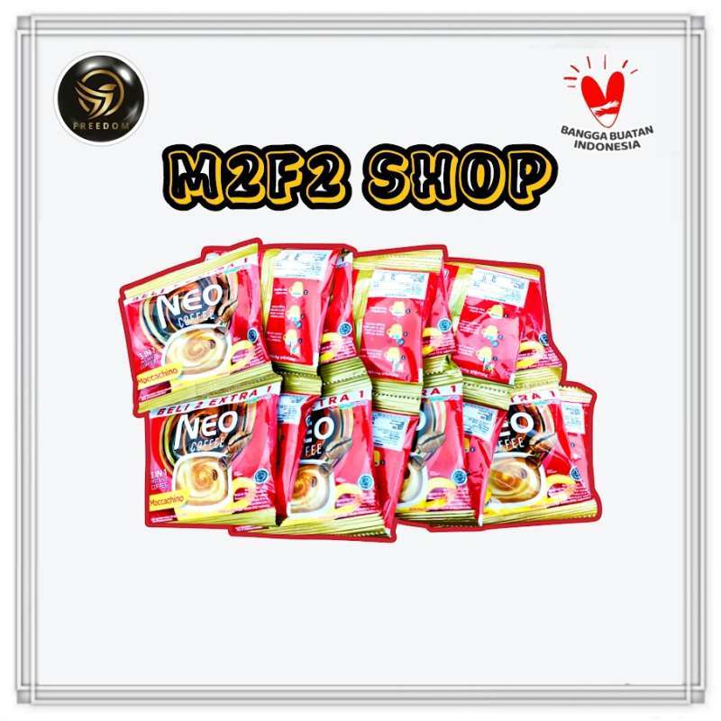 Promo Kopi Neo Coffee Moccachino 3in1 Sachet | Pack Gt - 20 Gr (kemasan ...