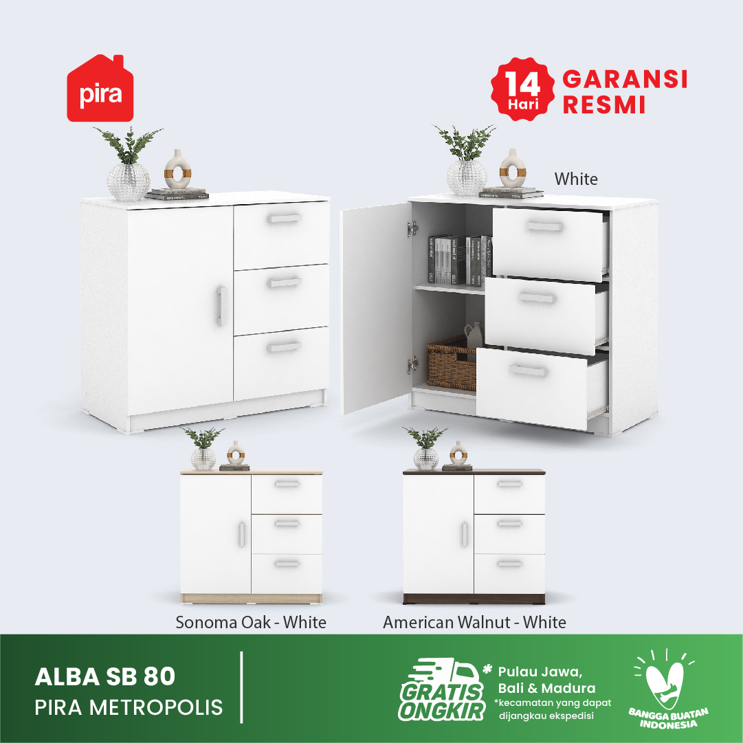 Promo Pira Metropolis - Alba Baz Sb 80 Bufet Diskon 15% Di Seller Pira Official Store ...