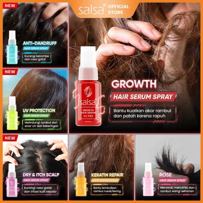 Jual Salsa Hair Serum Spray 80 Ml Vitamin Serum Rambut Hair Vitamin ...