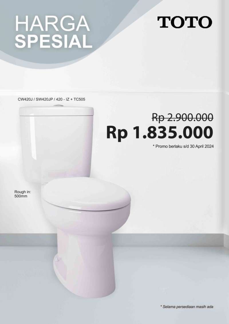 Jual Kloset Duduk Toto Dan Harganya Original Murah - Harga Diskon Juli 2024 | Blibli.com