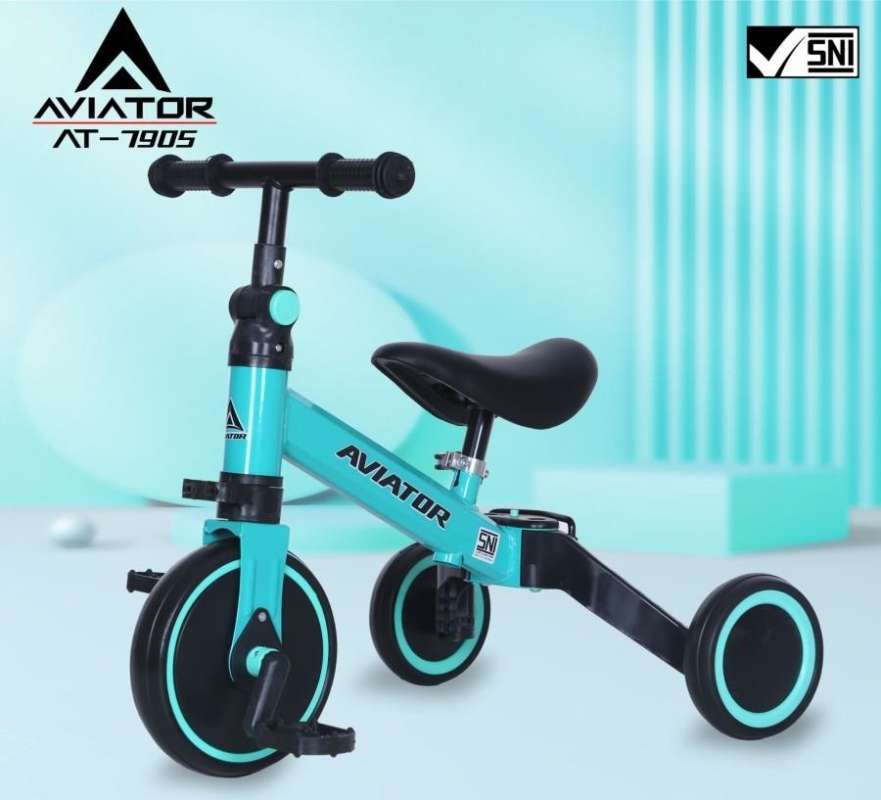 Jual Sepeda Anak Roda Tiga Aviator At-7905 ( 3 In 1 ) Bisa Balance Bike Di Seller Toko Broer ...