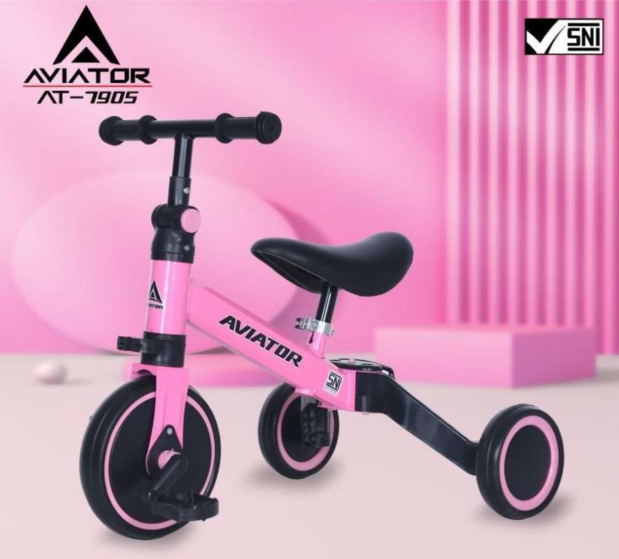 Jual Sepeda Anak Roda Tiga Aviator At-7905 ( 3 In 1 ) Bisa Balance Bike Di Seller Toko Broer ...
