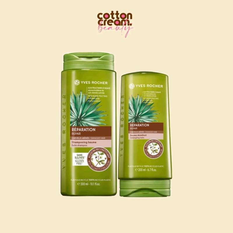 Jual Yves Rocher Repair Shampoo 🏷️ 100% Original, Harga & Kualitas ...