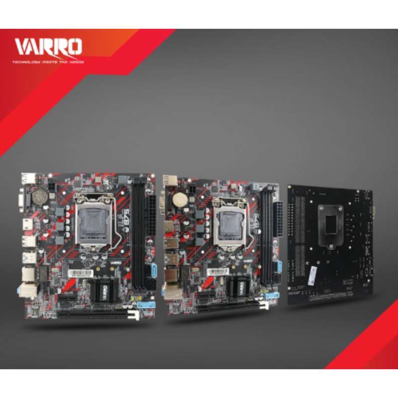 Promo Motherboard H61 Varro Mobo Intel Lga 1155 Motherboard Varro H61+ B75 Ddr3 Socket Lga1155 ...