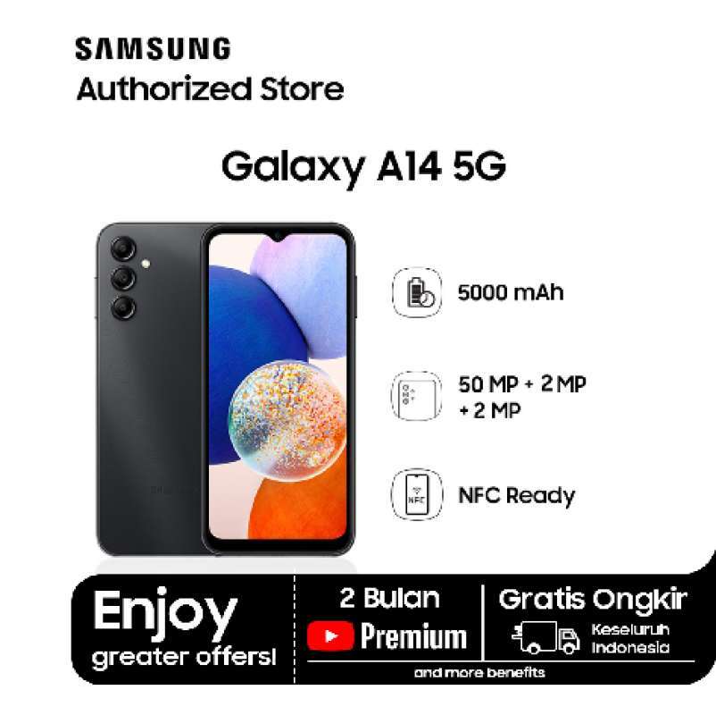 Jual Hp Samsung M14 5 G Ram 6 Spesifikasi Original, Murah & Diskon ...