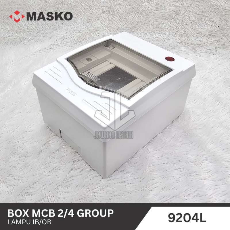 Jual Box Mcb 2/4 Grub Ib / Ob + Lampu Merk Masko 9204 L Inbow Outbow Di ...