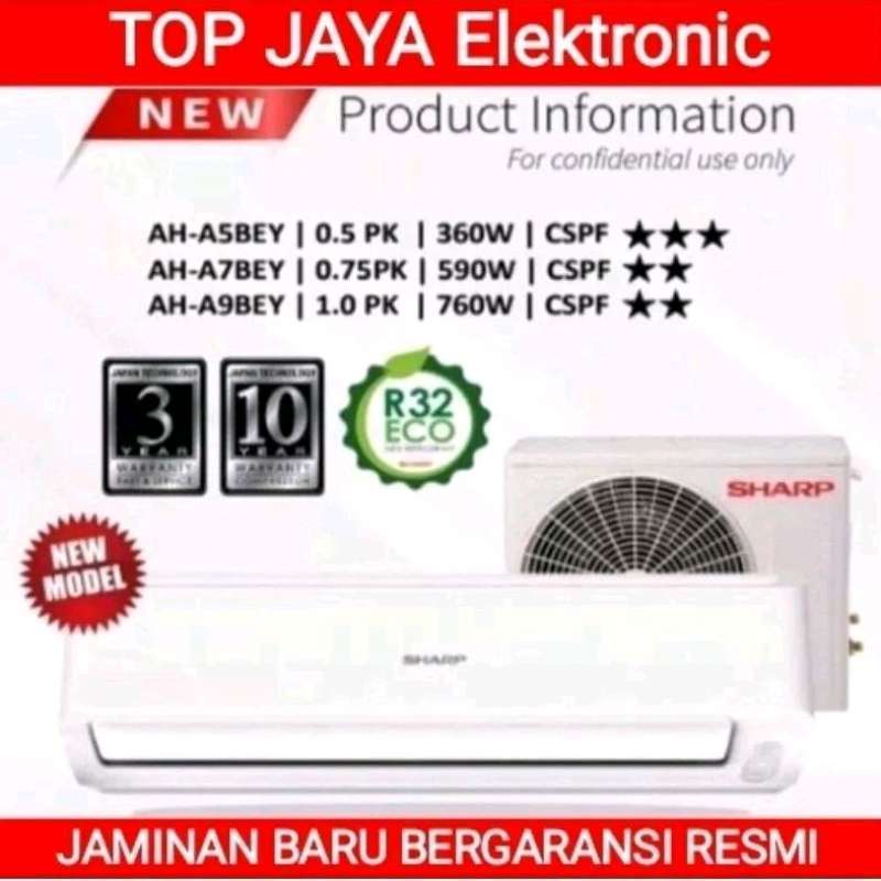 Jual Indor Ac 1 2 Pk Sharp Original, Murah & Diskon Juni 2024 | Blibli