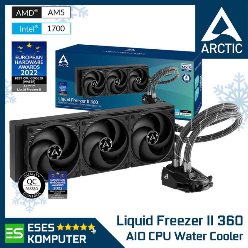 Jual ARCTIC Liquid Freezer II 360 - AIO 360mm Liquid Cooling - CPU ...