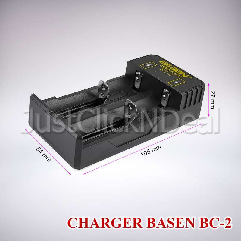 Jual Basen BC2 1A 18650 Charger Baterai di Seller Just Click N Deal ...