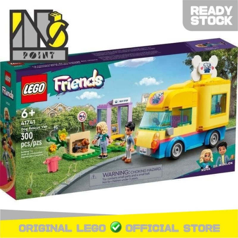 Promo LEGO 41741 - Friends - Dog Rescue Van Diskon 3% di Seller ...