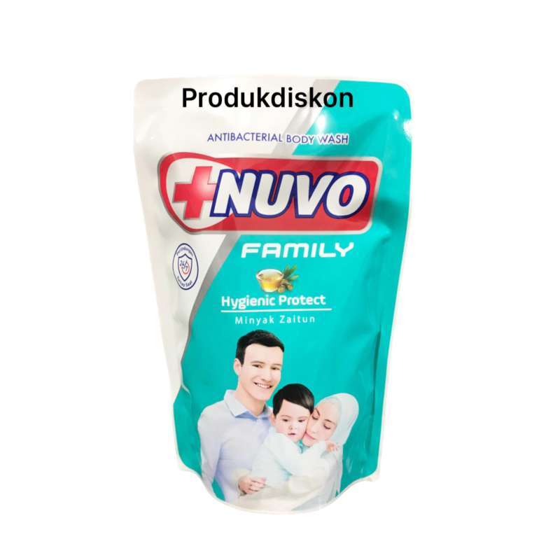 Promo Nuvo Family Antibacterial Body Wash (sabun Cair Refill) 400ml Sakinah Zaitun - Body Foam ...