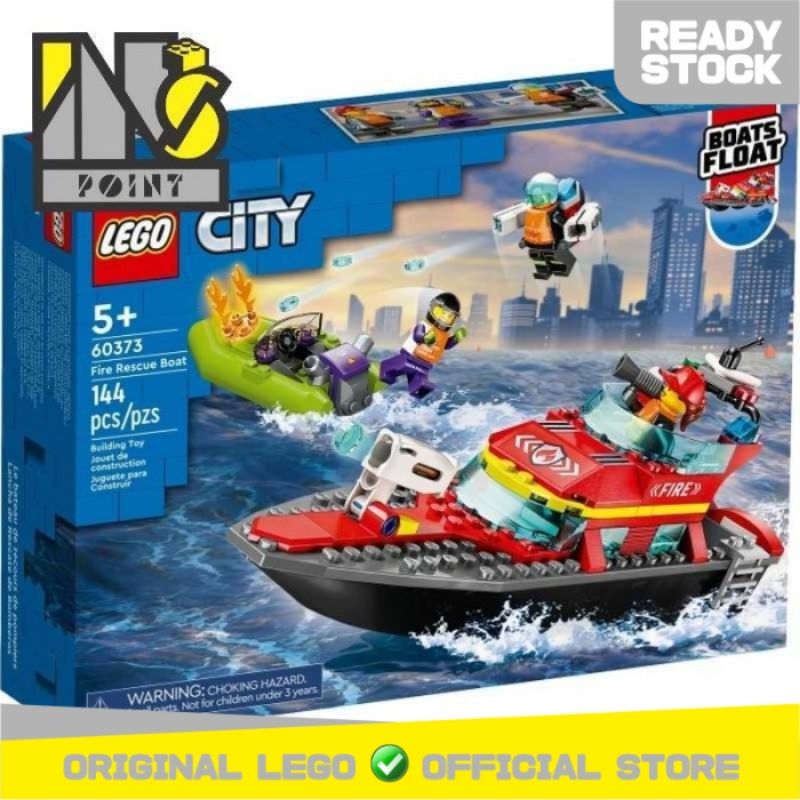 Jual Lego 60373 - City - Fire Rescue Boat Di Seller Inspoint Official ...