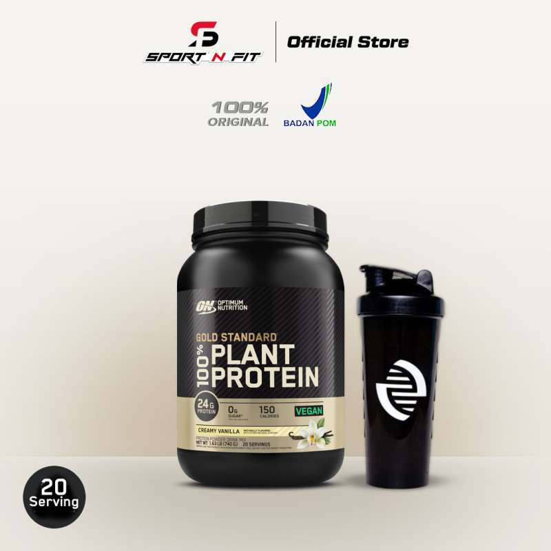Optimum Nutrition Plant Protein Lengkap Harga Terbaru Agustus 2024 | Blibli
