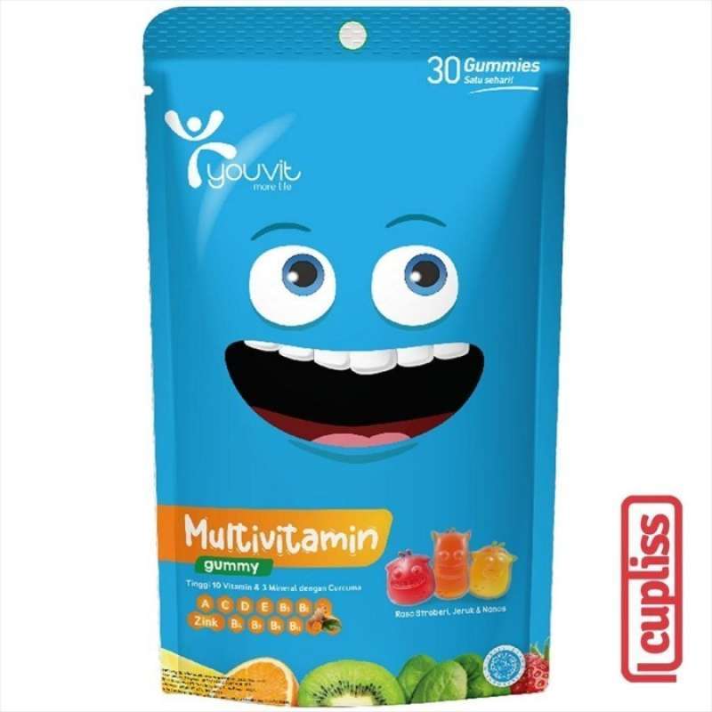 Jual Youvit Multivitamin Gummy Anak 30 Days Vitamin Di Seller Cupliss ...