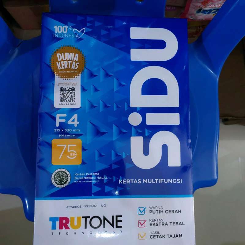 Jual Kertas Hvs Sidu F4 75 G 🏷️ Original Terbaru, Terlengkap, & Harga ...