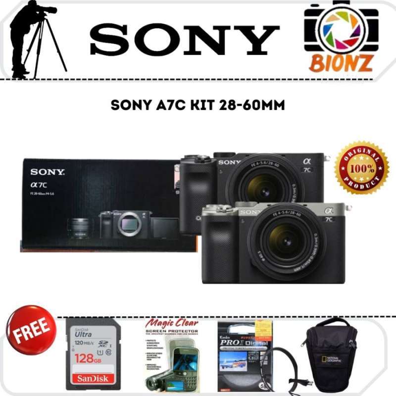 Jual Kamera Sony A7c Kit Fe 28-60mm / Sony A7c Kit 28-60mm Mirorless ...