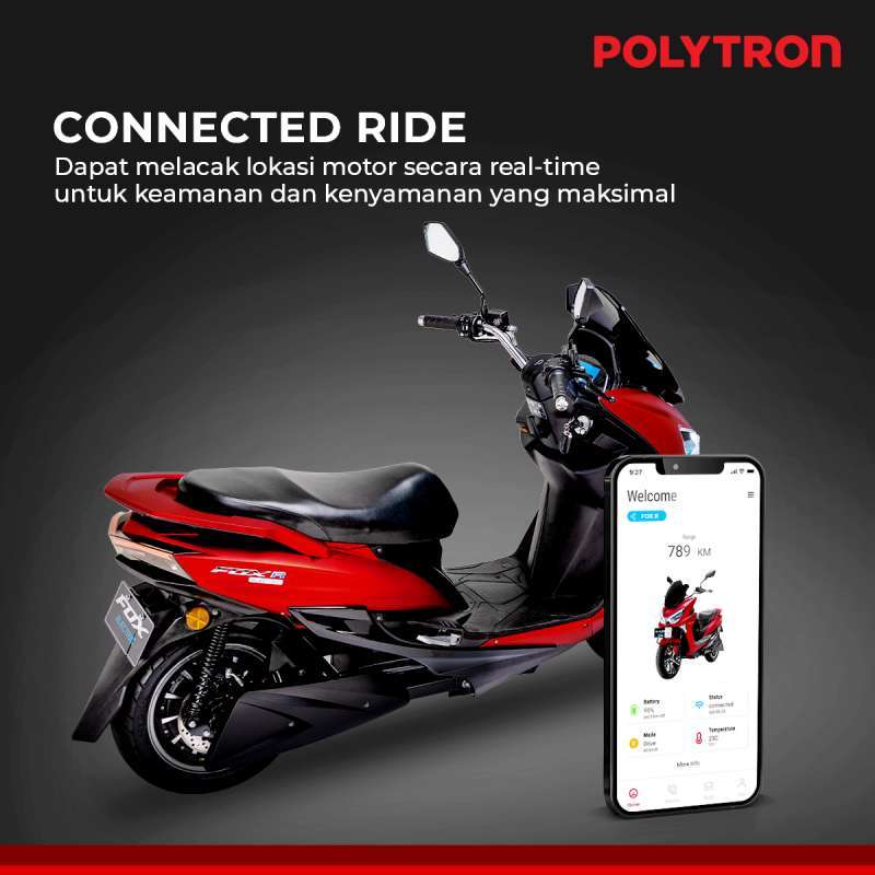 Promo Polytron Fox R Electric Sepeda Motor Listrik - Otr Jabodetabek ...
