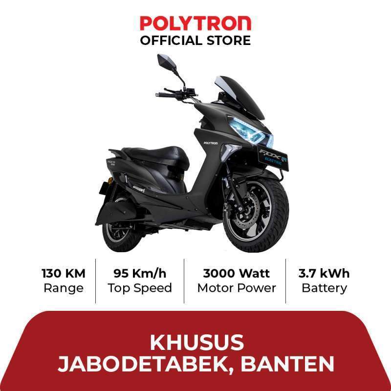 Promo Polytron Fox R Electric Sepeda Motor Listrik - Otr Jabodetabek ...