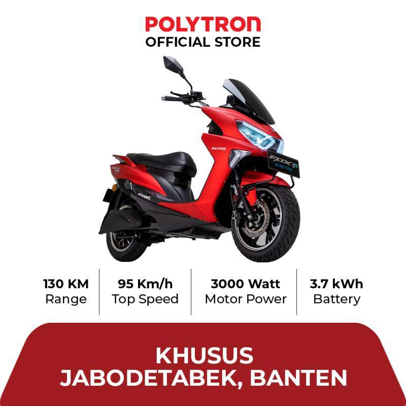 Promo Polytron Fox R Electric Sepeda Motor Listrik - Otr Jabodetabek ...