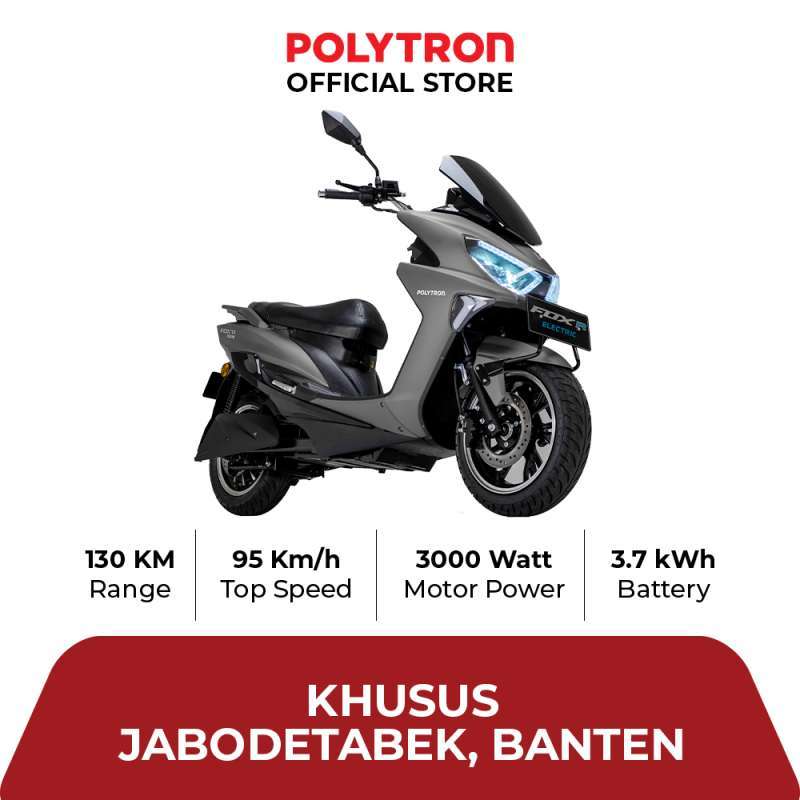 Promo Polytron Fox R Electric Sepeda Motor Listrik - Otr Jabodetabek ...