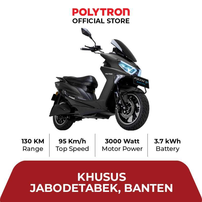 Promo Polytron Fox R Electric Sepeda Motor Listrik - Otr Jabodetabek ...
