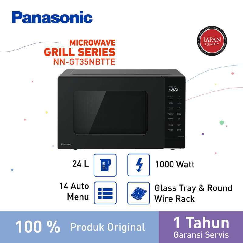 Promo Panasonic Nn-gt35nbtte Microwave Grill Series [24 L] Diskon 32% Di Seller Panasonic ...
