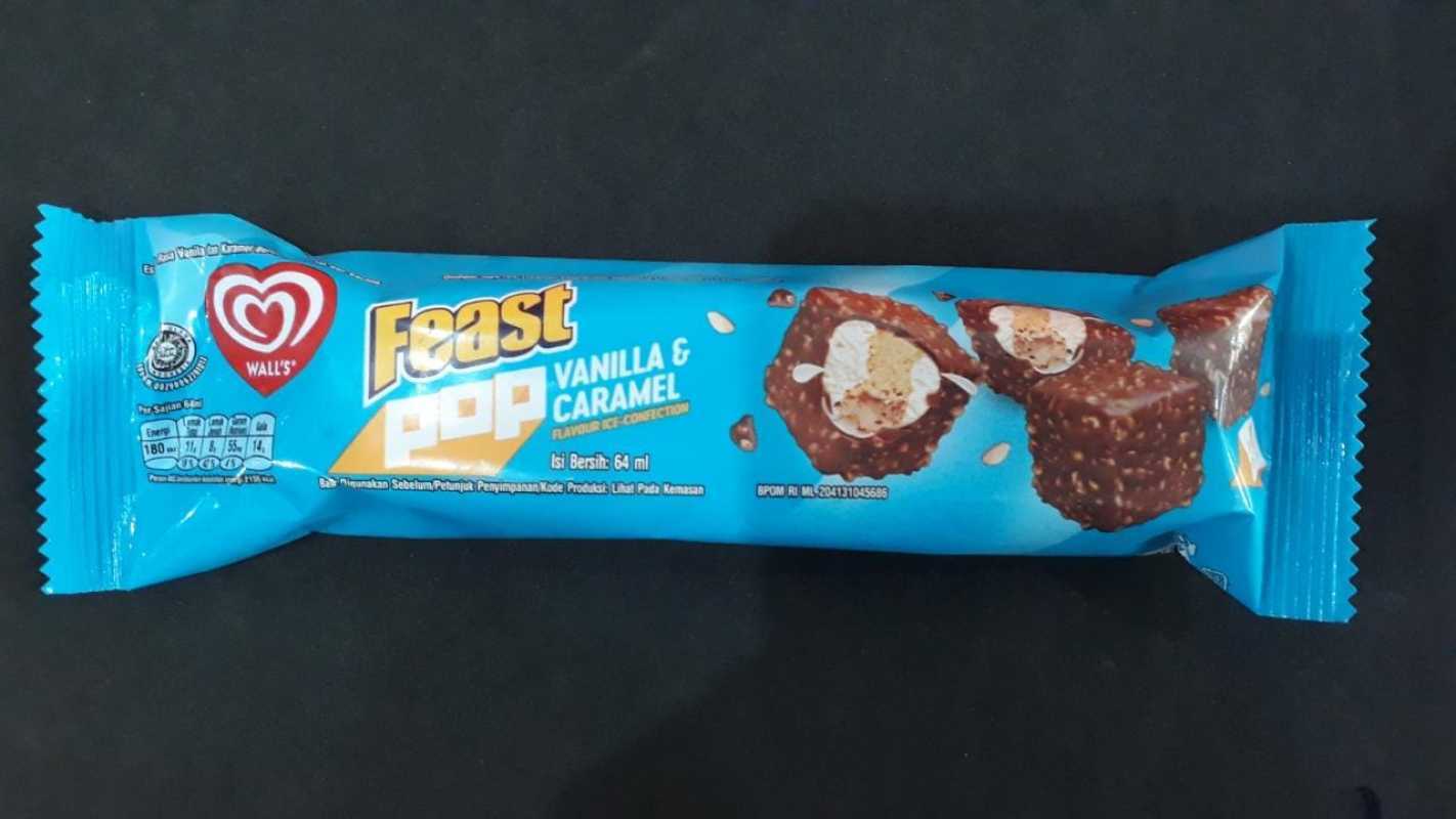 Jual ICE CREAM WALLS FEAST POP 64ML di Seller rojamart_dailyneeds ...