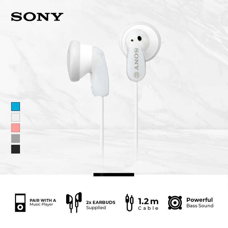 Promo Sony Mdr-e9lp Wire Headset Entry In-ear - White Earphone ...