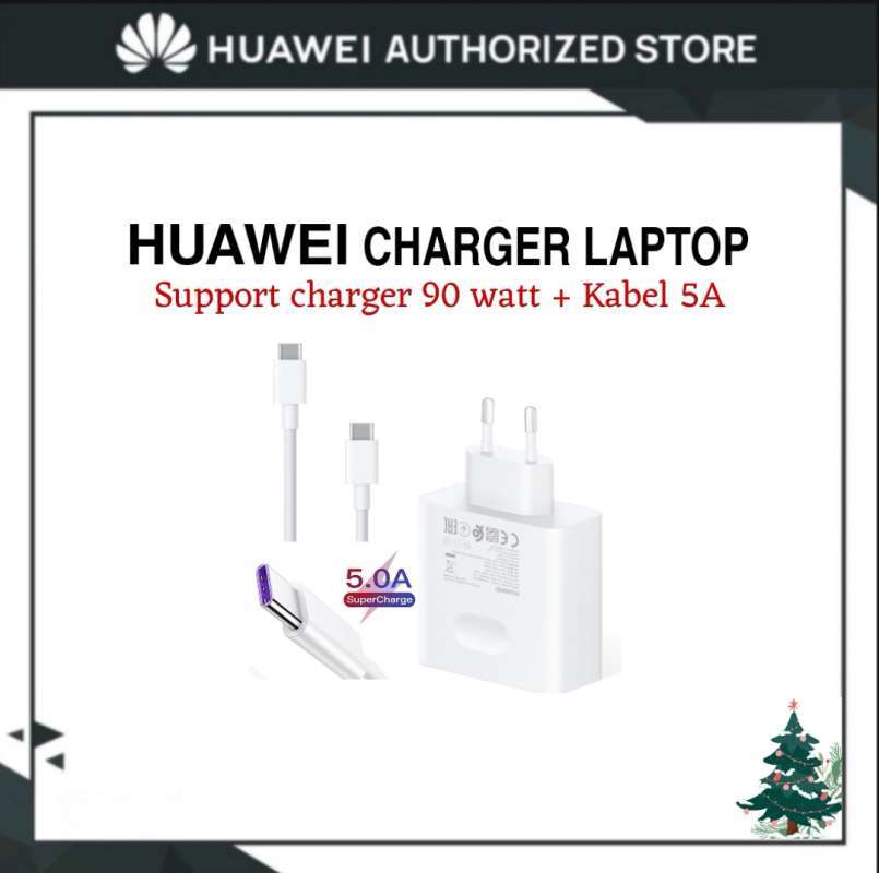 Jual Huawei Charger Laptop Support 90 Watt Include Cable 5a Di Seller ...