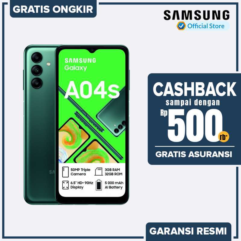 Jual Samsung Galaxy A04s 4/64GB Garansi Resmi SEIN - Copper di Seller Gadgetindo Official Store ...