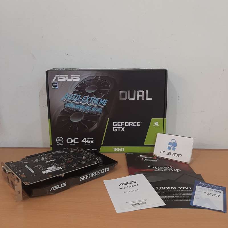 Jual Asus Dual Geforce Gtx 1650 Oc Evo 4gb Gddr6 Di Seller It Shop Official Store - Mojo, Kota ...