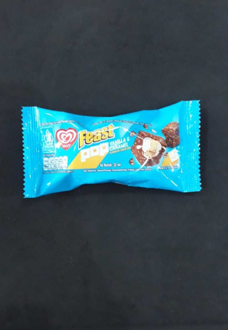 Jual Walls Feast Pop Vanilla&caramel 32ml Di Seller Rojamart_dailyneeds ...