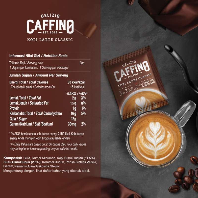 Jual Bandung - Caffino Classic Renteng - Bubuk Kopi Instan 10 Sachet X ...