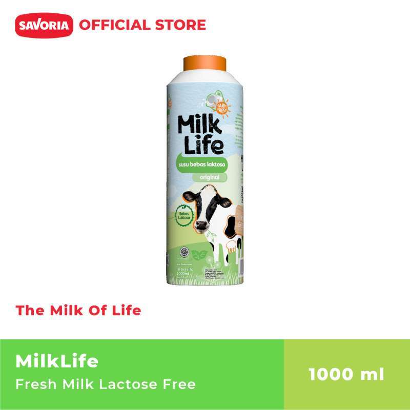 Jual [not For Sale] Milklife Fresh Milk Lactose Free [1000 Ml] Di ...
